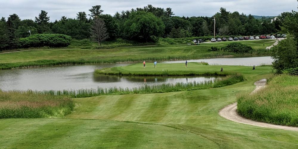 Golf at and around Poland Springs Resort in Maine By Len Ziehm