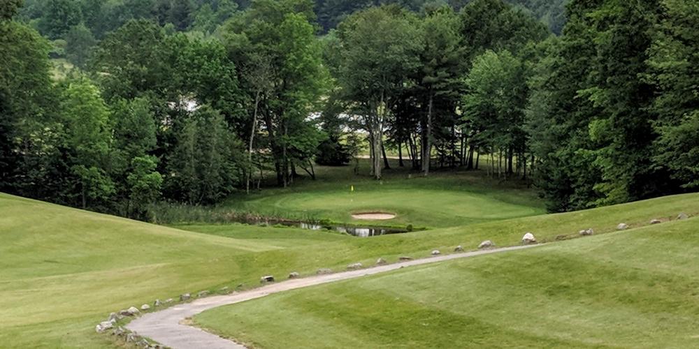 Golf at and around Poland Springs Resort in Maine By Len Ziehm